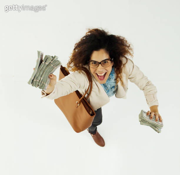 Full length / one person / directly above view / looking up / front ...