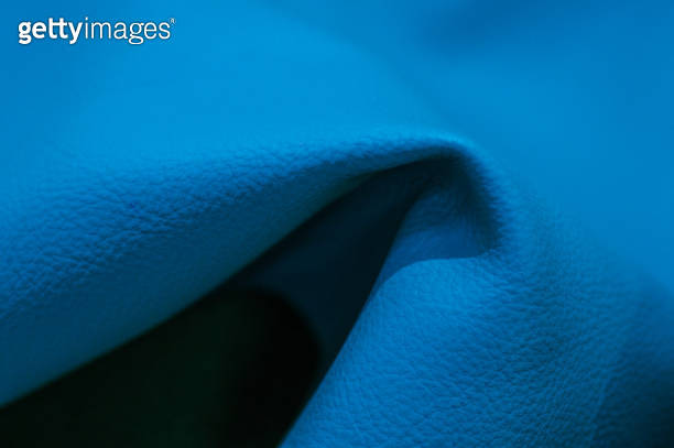 Dark blue leatherette fabric texture (1193732040) - 게티이미지뱅크