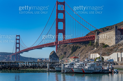 US. Coast Guard Golden Gate Station 이미지 (1178800452) - 게티이미지뱅크