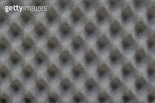 Noise isolating protective and shock, texture. Background of sound ...