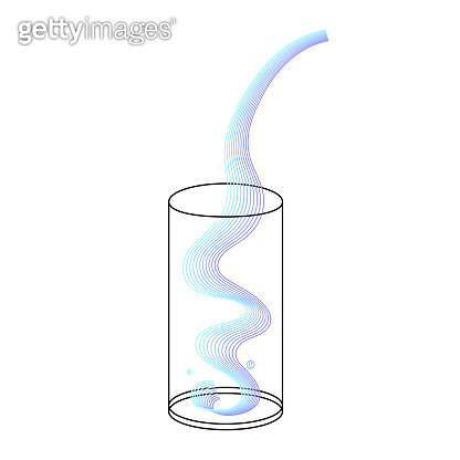 Vector beverage splash pour in glass 이미지 (1144379968) - 게티이미지뱅크