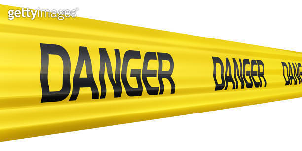 Danger Tape 이미지 (1096013488) - 게티이미지뱅크