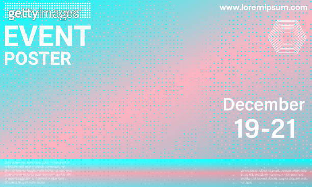 Event poster. Color elements.Vector illustration. 이미지 (1188816418) - 게티 ...