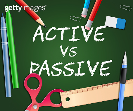 Active Versus Passive Words Represent Proactive Strategy 3d ...