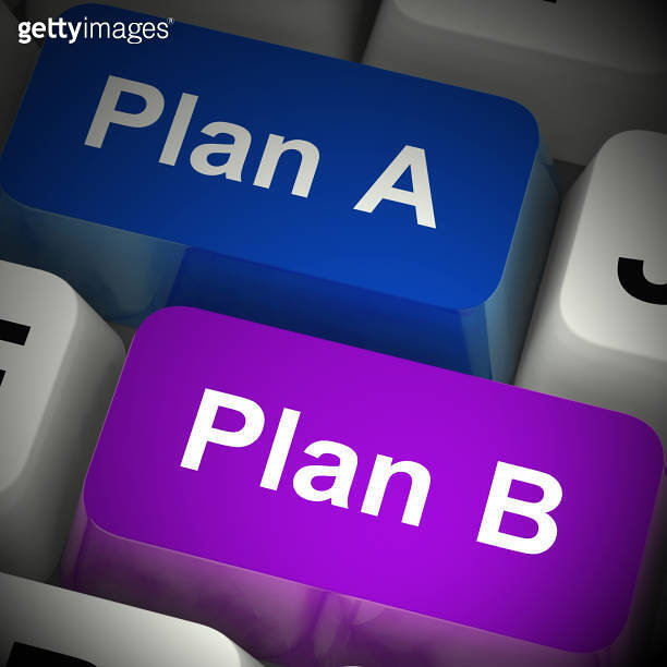 Plan B means alternative planning or scheme to be prepared - 3d ...