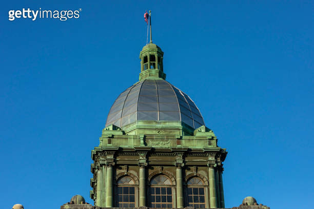 Dome of the beautiful State Historic Building in Wisconsin 이미지 ...