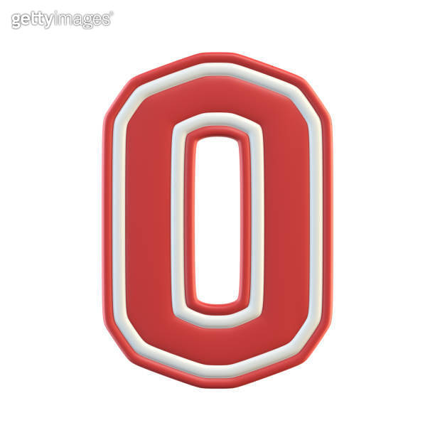 Classic style Sport Team font, letter O 이미지 (1180611496) - 게티이미지뱅크