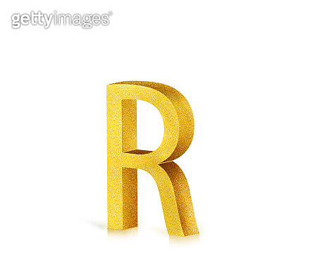 GOLDEN ALPHABETIC LETTERS A TO Z AND NUMBERS 1 TO 0 3D ILLUSTRATION ...