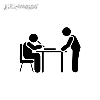 Student class write teacher pictogram icon (1185309489) 일러스트, 무료 일러스트 ...