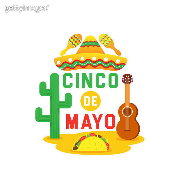 Cinco de Mayo -May 5th- typography banner vector. Mexico design for ...