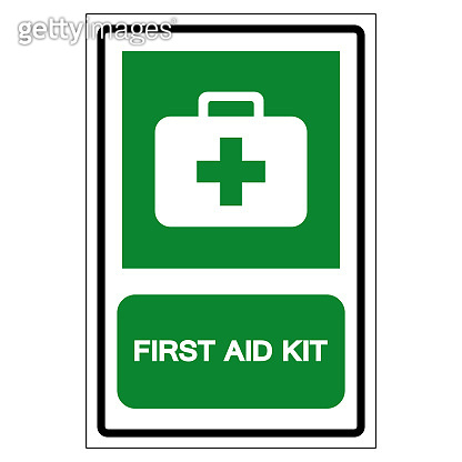First Aid Kit Symbol Sign, Vector Illustration, Isolated On White ...