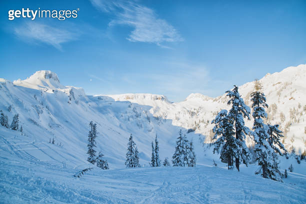 Winter Artist Point, North Cascades 이미지 (1162243906) - 게티이미지뱅크