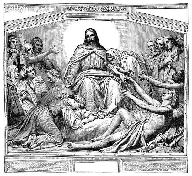 Christus Consolator by Art Scheffer - 19th Century (1158273609) 일러스트 ...