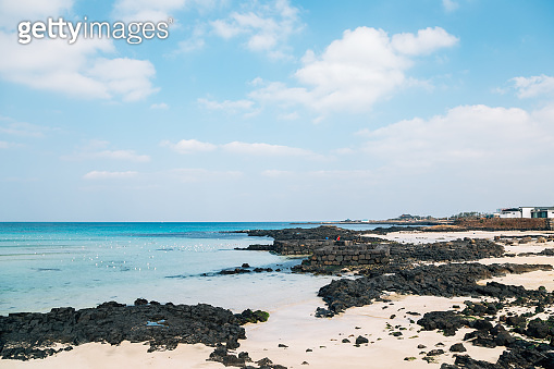 Sehwa Beach in Jeju Island, Korea (1129563886) - 게티이미지뱅크