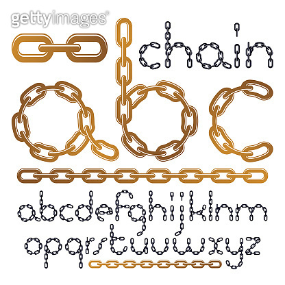Vector type font, script from a to z. Lower case decorative letters ...