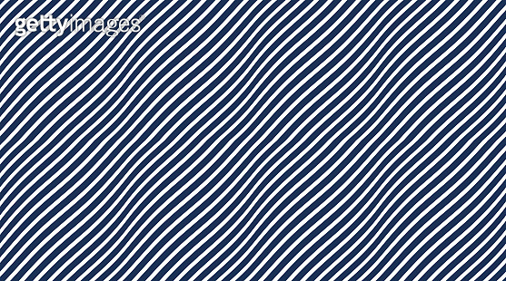 Lined seamless minimalistic pattern with optical illusion, op art ...