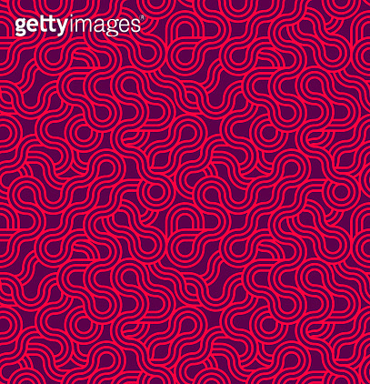 Seamless linear vector geometric minimalistic pattern, abstract lines tiling background, stripy ...