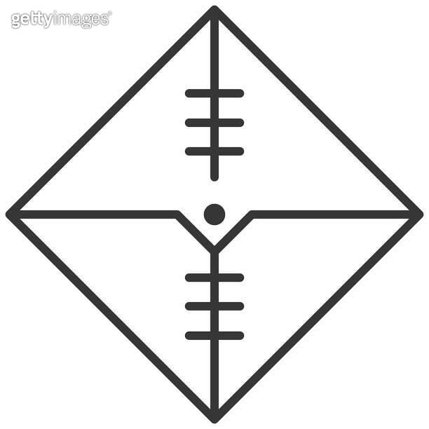 Sights for a sniper rifle. Targets destination. Cursor, label, apple ...