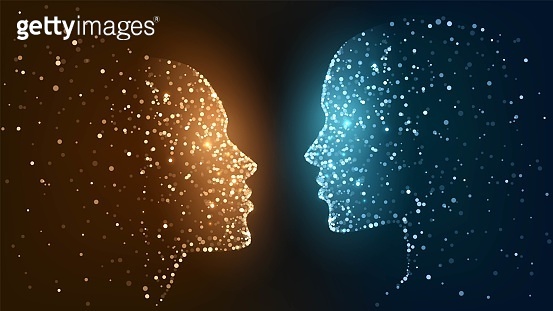 Two opposite faces 이미지 (1174001752) - 게티이미지뱅크