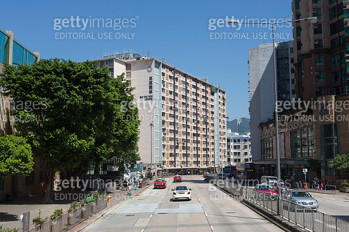 Ma Tau Wai Estate in Kowloon, Hong Kong (1180220205) - 게티이미지뱅크