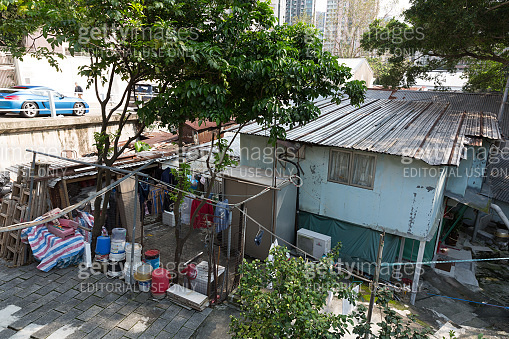 Squatter villages in Wong Tai Sin, Kowloon, Hong Kong 이미지 (1135077370 ...