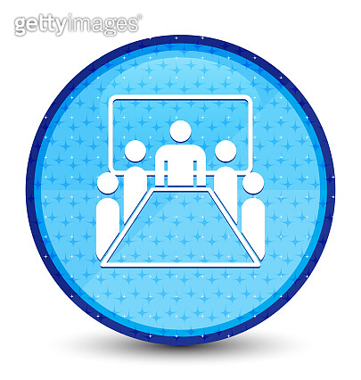 Meeting room icon galaxy cyan blue round button 이미지 (1137436776) - 게티이미지뱅크