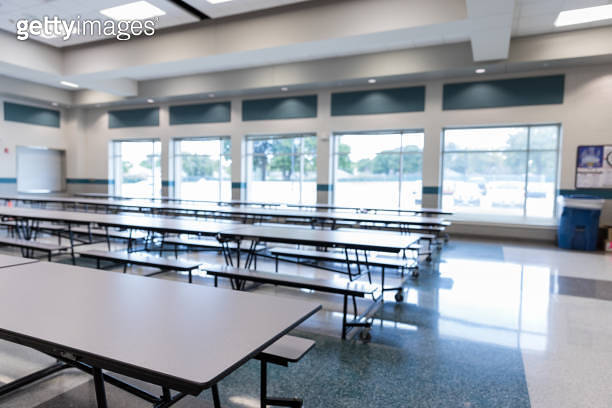 Empty school cafeteria 이미지 (1191725300) - 게티이미지뱅크
