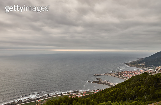 Panoramic views of the Guard from the viewpoint of Mount Santa Tecla ...