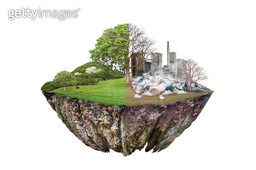 Global Warming and human waste ,Pollution Concept - Sustainability. 이미지 ...