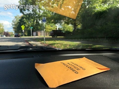 Parking Ticket 이미지 (1175104997) - 게티이미지뱅크