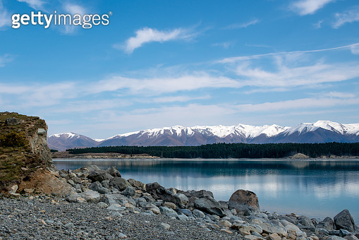 The Beauty of nz southern lake and mountains 이미지 (1094310470) - 게티이미지뱅크
