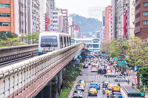 Taipei Metro Wenhu Line (Known as The Muzha Line Before Oct, 8, 2009 ...