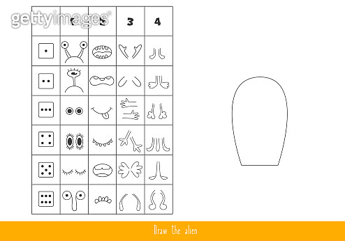 Roll dice and draw 이미지 (1178041889) - 게티이미지뱅크