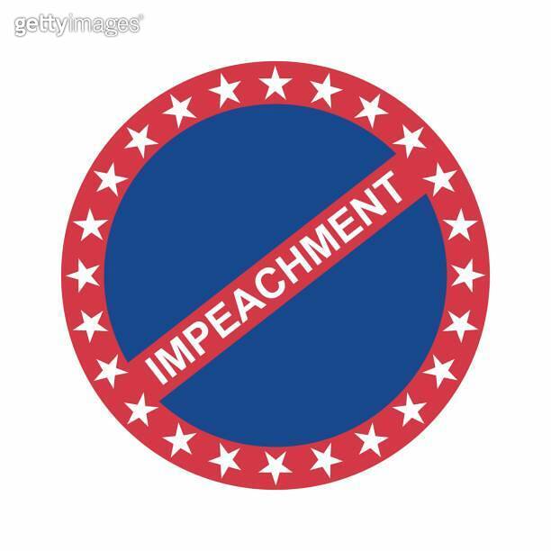 Impeachment election in american flag color and style. 이미지 (1178327670 ...