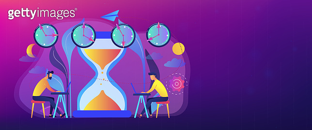 Time zones concept banner header. (1133376089) 일러스트, 무료 일러스트 - 게티이미지뱅크