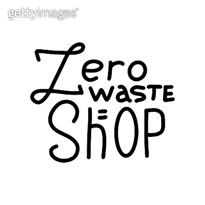 Zero waste shop. Zero waste zone. Green location icon. ECO icon ...