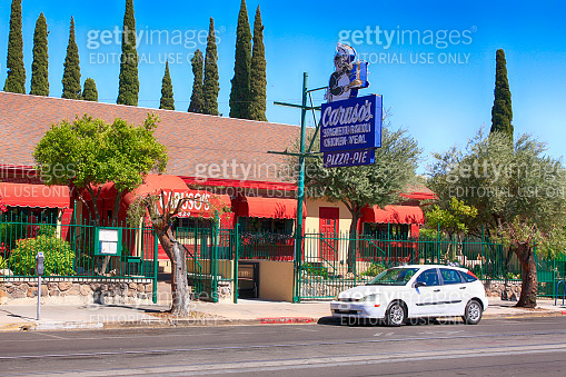 Caruso's quaint Italian restaurant, a landmark on N 4th Ave in Tucson ...