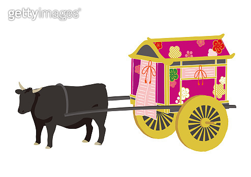 Ox carts vector illustration. 이미지 (1257147227) - 게티이미지뱅크