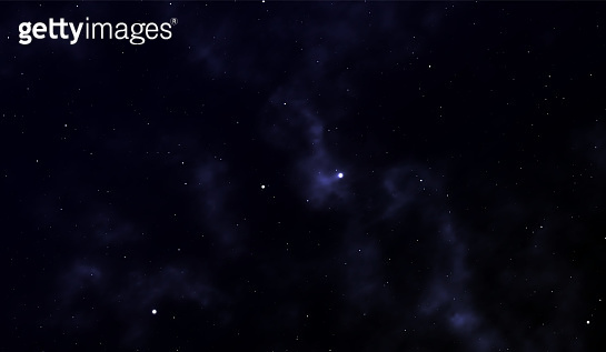Space background Fantastic outer view with realistic bright stars and ...