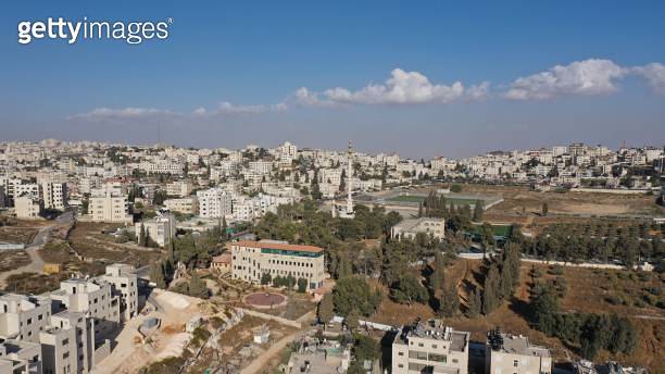 Beit Hanina Arab neighborhood in Jerusalem, aerial view 이미지 (1280437562 ...