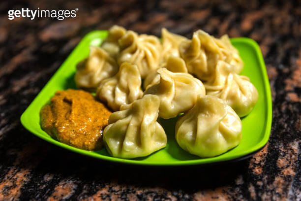 Nepalese traditional dumpling momos, Tibetan momo, Chinese dumpling ...