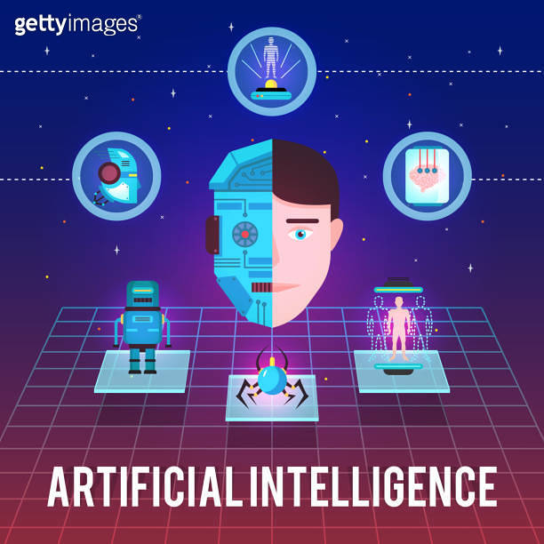 artificial intelligence illustration 이미지 (1201172339) - 게티이미지뱅크