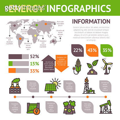 energy infographics 이미지 (1201083553) - 게티이미지뱅크
