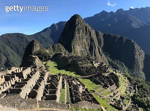 Machu Picchu great mysterious lost city Inca Empire surrounded Andes ...