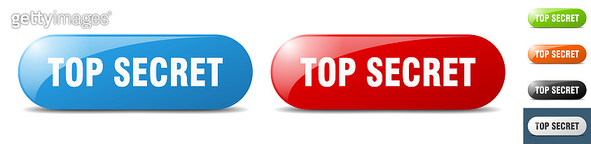 top secret button. key. sign. push button set 이미지 (1288734356) - 게티이미지뱅크