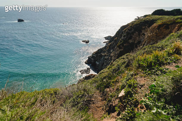 Big Sur, California. A popular touristic destination, famous for its ...