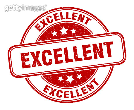 excellent stamp. excellent round grunge sign. label (1223629059) - 게티이미지뱅크