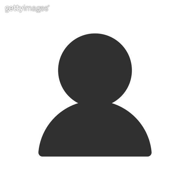 User profile login or access authentication icon button. People ...