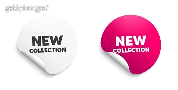 New collection. New fashion arrival sign. Vector 이미지 (1277375682) - 게티이미지뱅크
