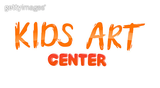 Concept Of Kids Creativity, Art And Crafts Center. Fashion Promotional ...